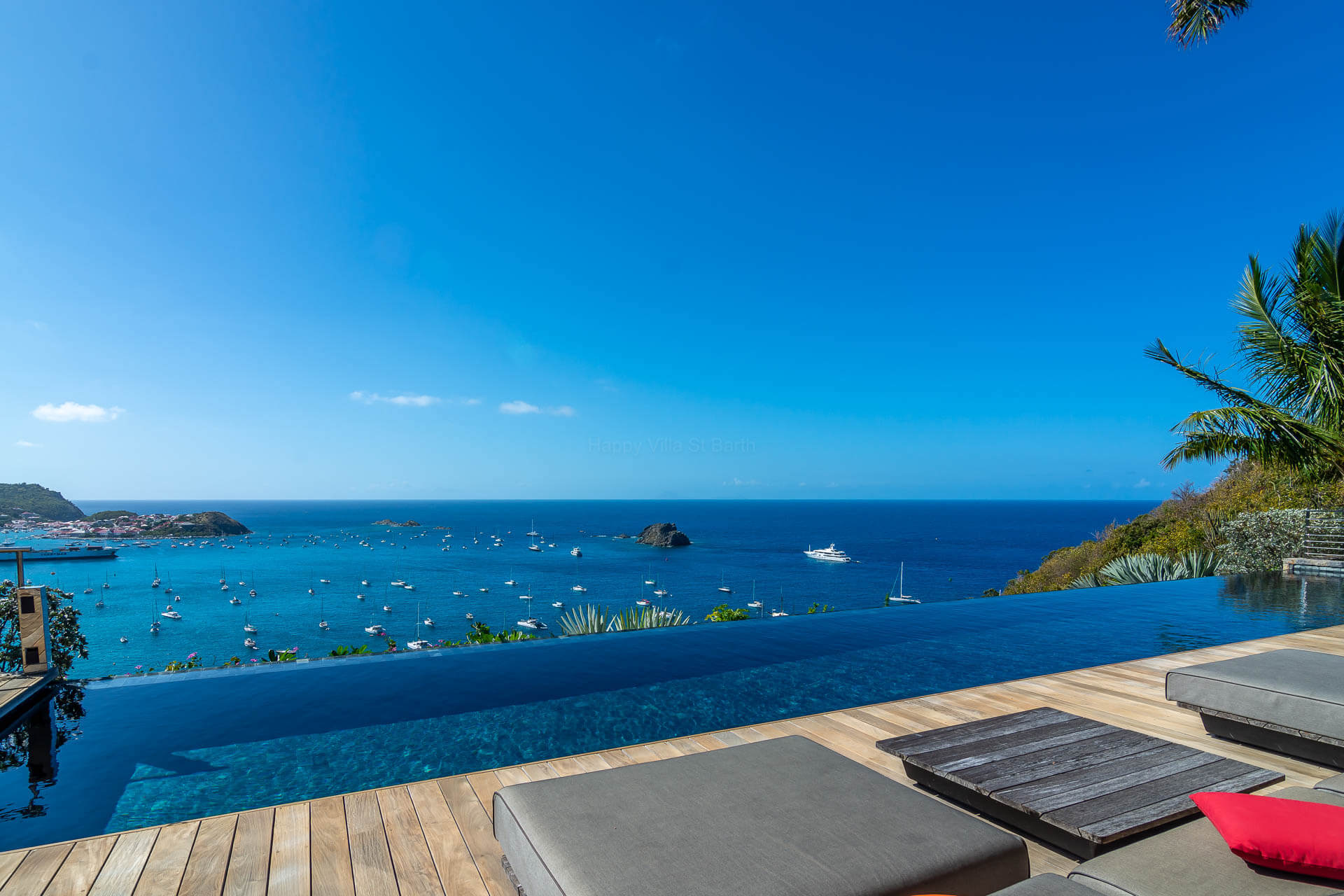 The most beautiful pools in St Barts